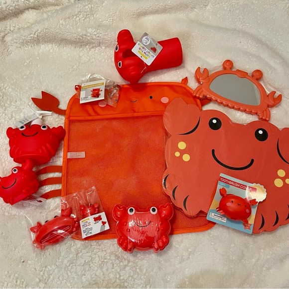 Target | Bath | Target Bullseye Red Crab Bath 9 Piece Set | Poshmark